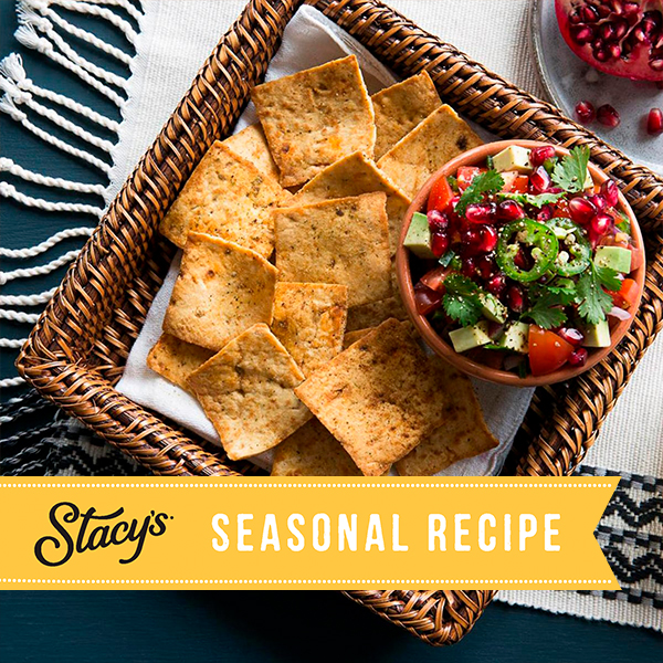 Pomegranate-Avocado Pico de Gallo | Stacy's®